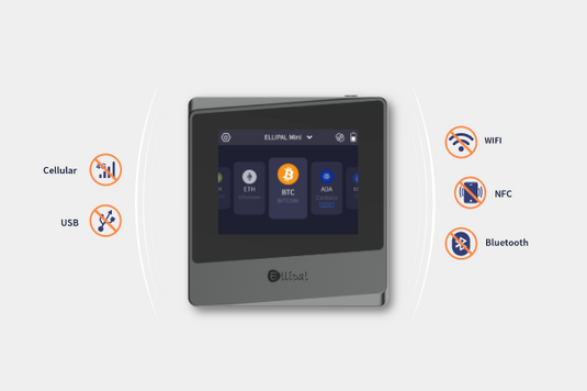 ELLIPAL Titan Mini Cold Wallet | Web3 Bitcoin Hardware Wallet to Secure ...