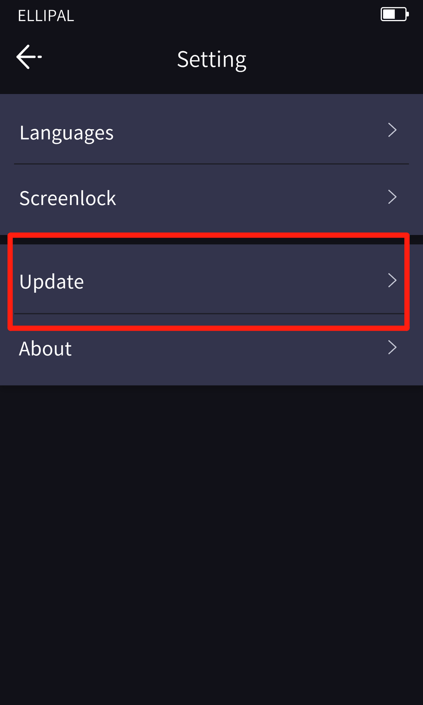 Titan 2.0 Update Guide | Latest Firmware and Fixes – ELLIPAL