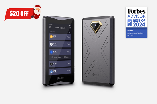 ELLIPAL Titan 2.0 Cold Wallet | Secure Your Crypto Storage