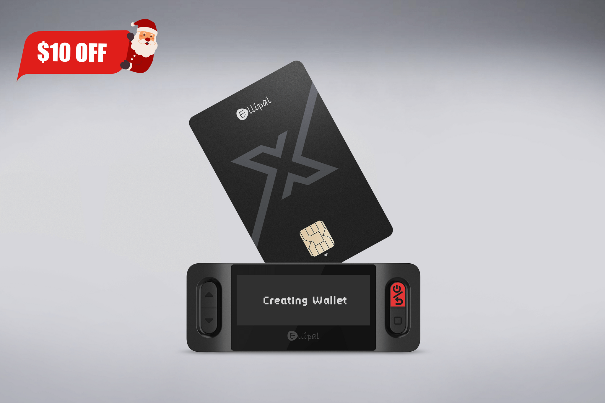 ELLIPAL X Crypto Card Wallet | Secure Offline Storage